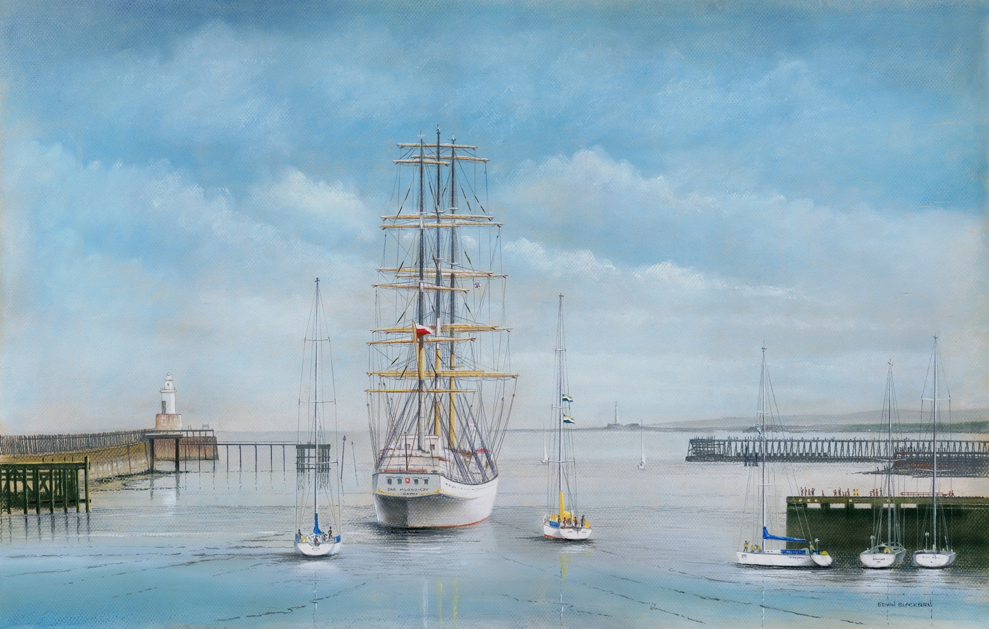 Edwin Blackburn - Northumberland Marine Artist - Edwin Blackburn ...